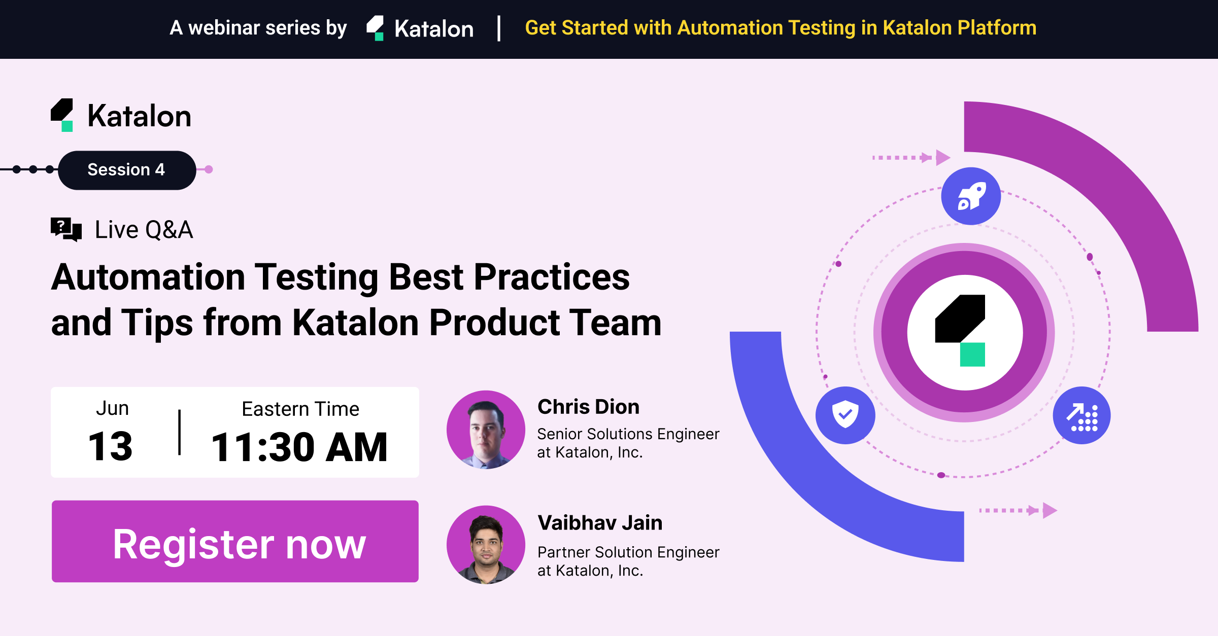 Live Qanda Automation Testing Best Practices And Tips From Katalon