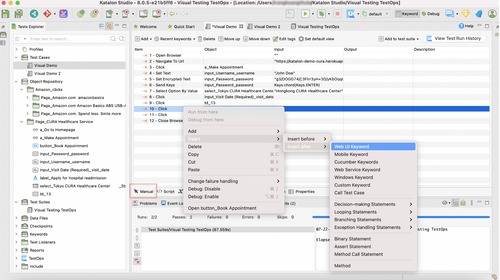 Get Started with Visual Testing in Katalon Studio
