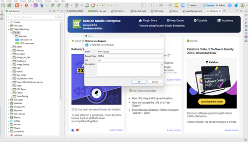 Katalon WireMock Integration